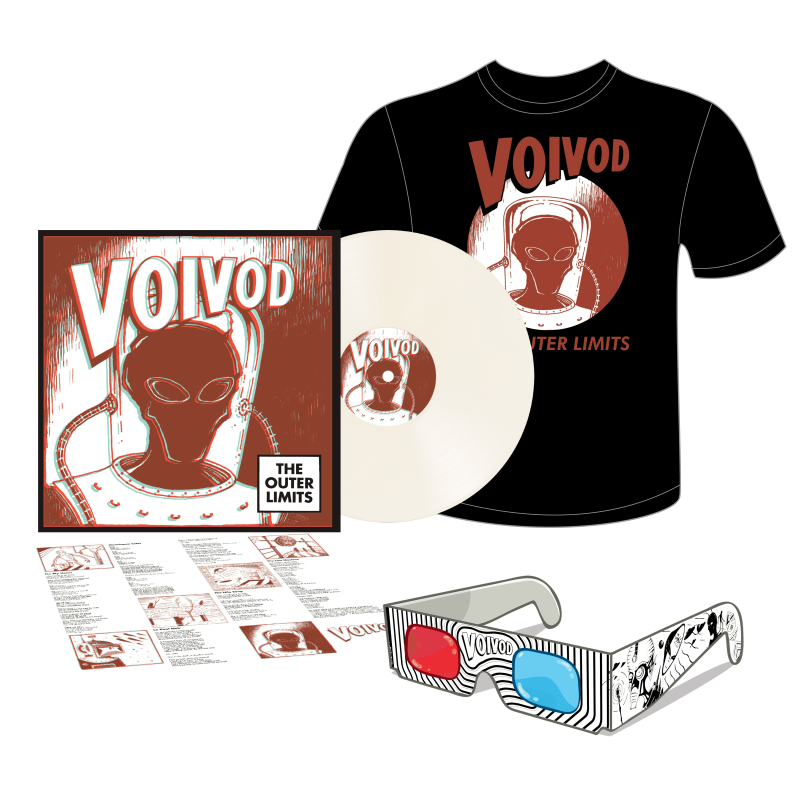 VOIVOD -The Outer Limits Ltd edition Bundle 3D White vinyl including 3D ...